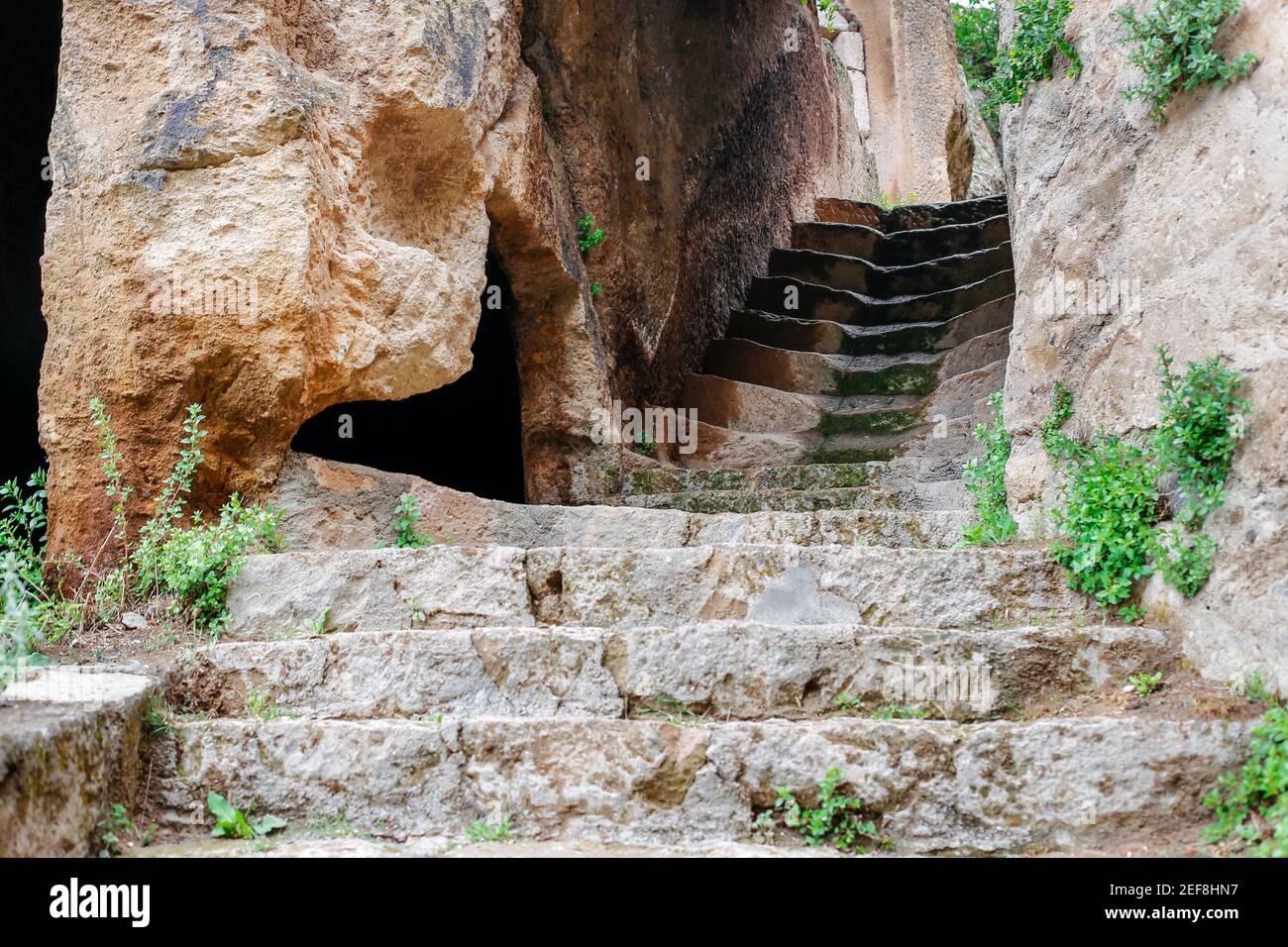 The is big ladder in the historic city in Turkey Stock Photo - Alamy