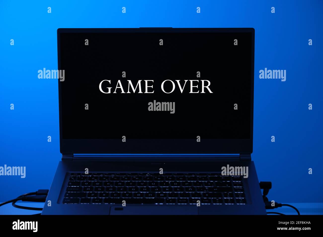 Game over screen hi-res stock photography and images - Alamy