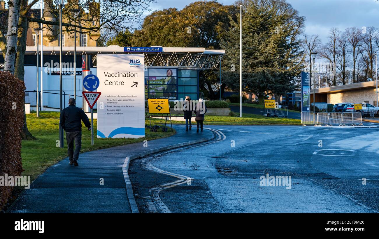 At the royal highland showground in edinburgh hi-res stock photography ...