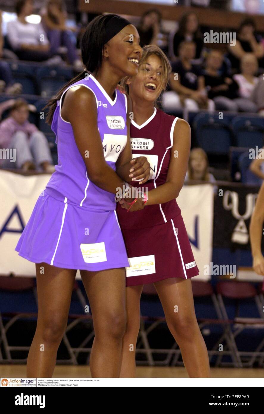 Sport netball celebrity action hi-res stock photography and images - Alamy