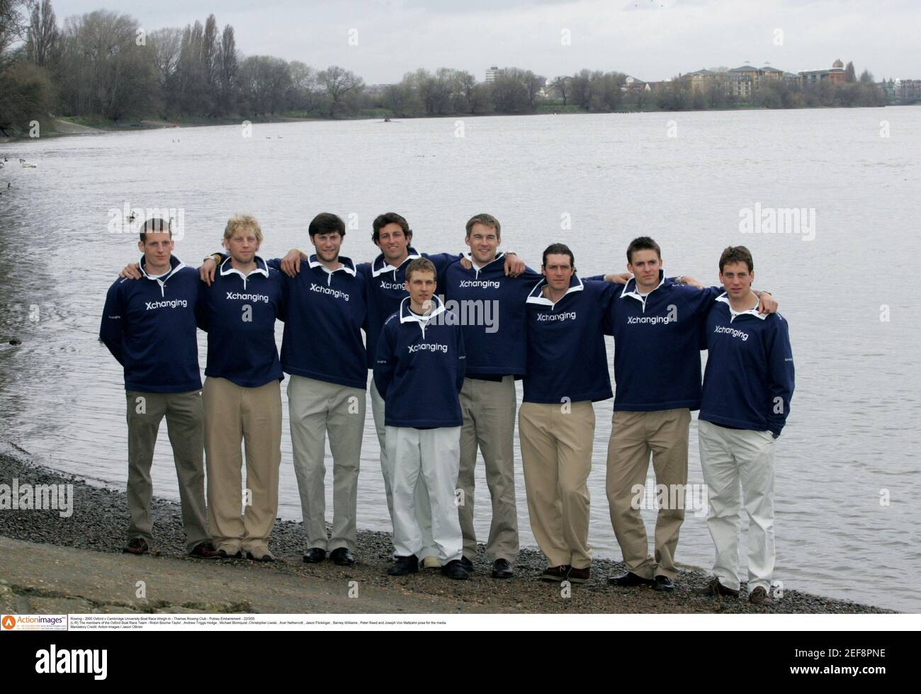 Oxford boat race team hi-res stock photography and images - Alamy