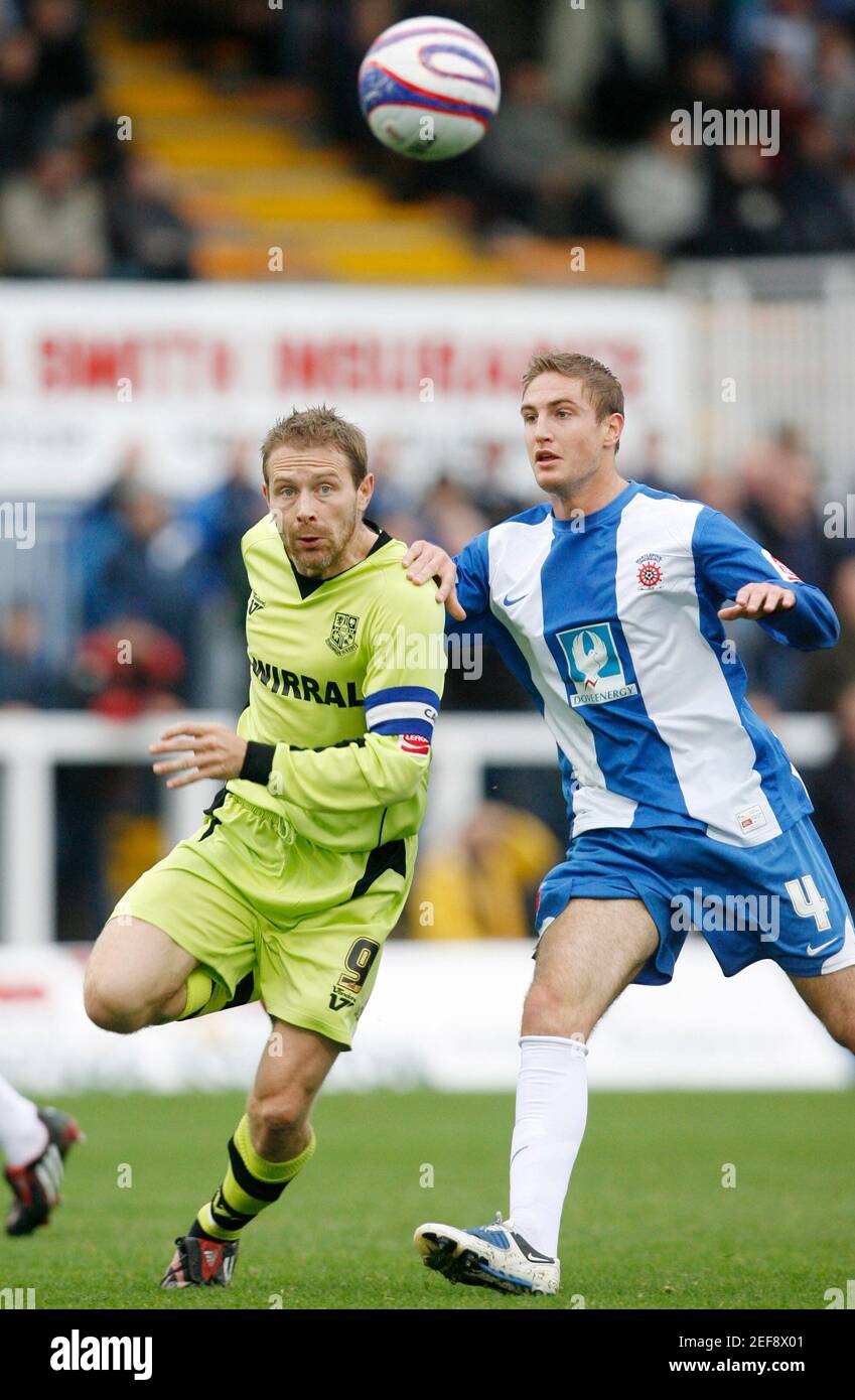 Gary liddle of hartlepool united hi-res stock photography and images ...