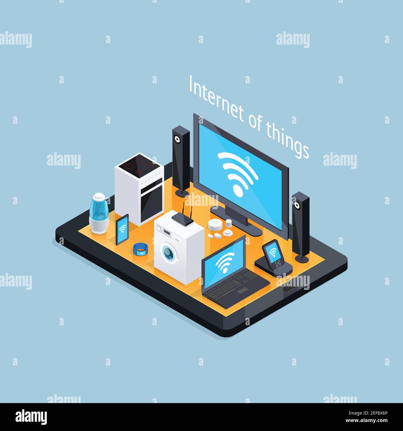 Refrigirator Stock Vector Images - Alamy