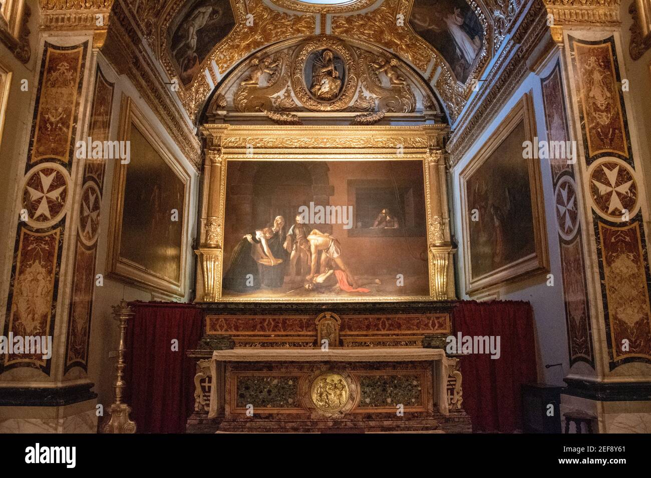 Beheading Of John The Baptist Caravaggio