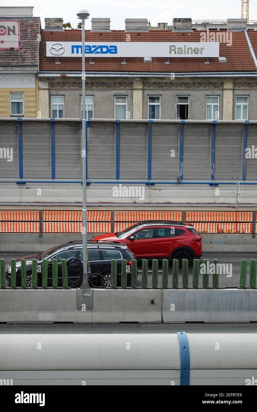 Wien, Südosttangente, Autobahn A23 Stock Photo - Alamy