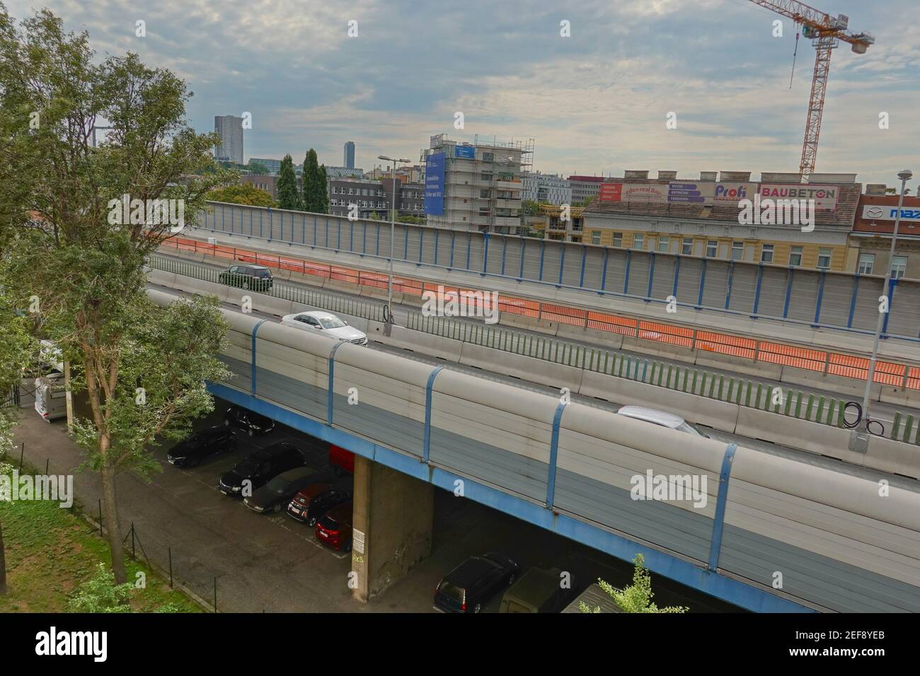 Wien, Südosttangente, Autobahn A23 Stock Photo - Alamy