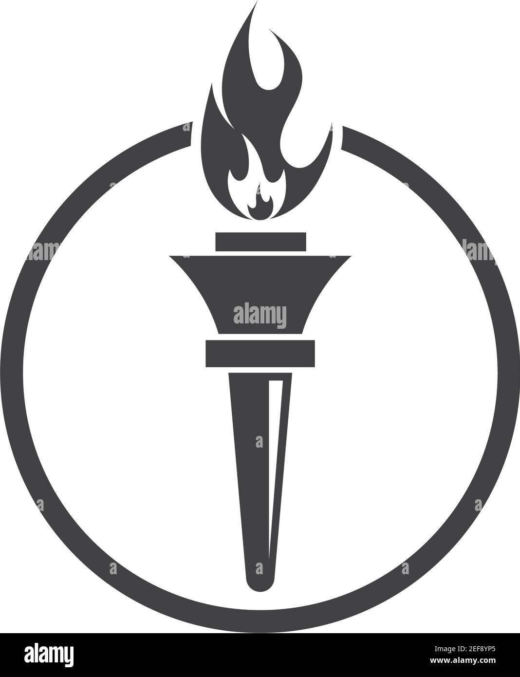 Olympic torch relay Stock Vector Images - Alamy