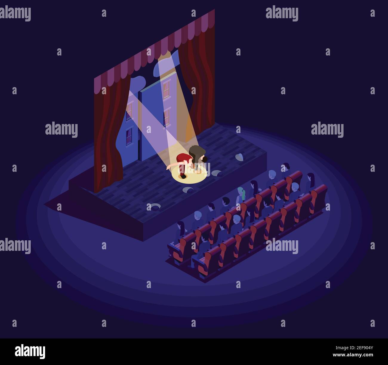 Live actors Stock Vector Images - Alamy