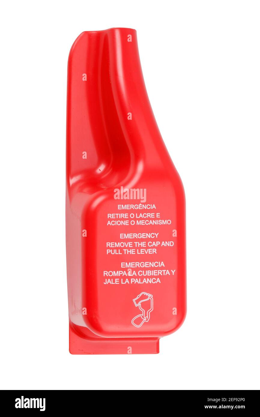 Red emergency box Stock Photo - Alamy