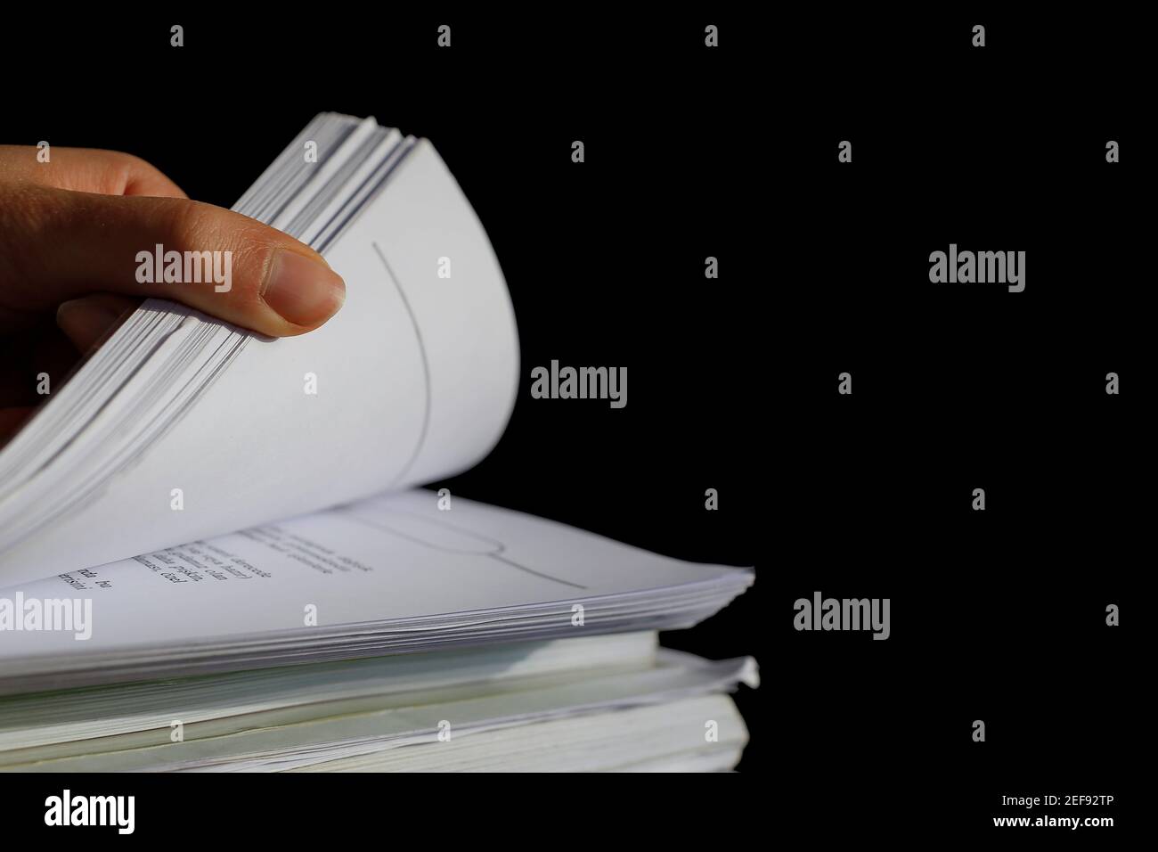 Flipping through magazine hi-res stock photography and images - Alamy