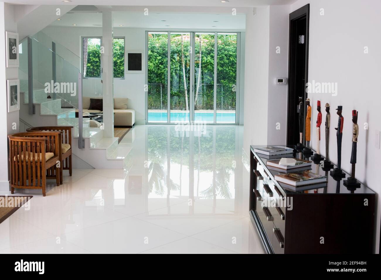 Interiors of a living room Stock Photo - Alamy