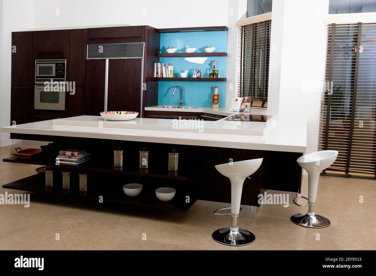 Interiors of the kitchen Stock Photo - Alamy