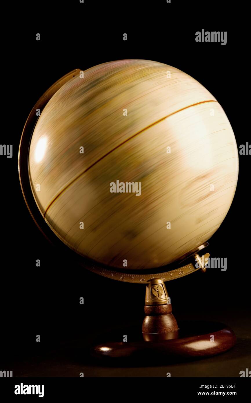 Moving the globe hi-res stock photography and images - Alamy