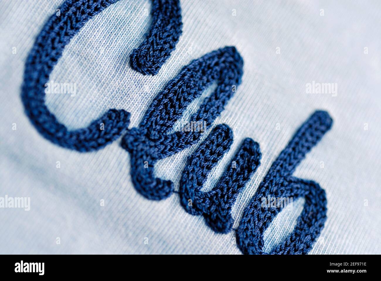 Fabric script hi-res stock photography and images - Alamy