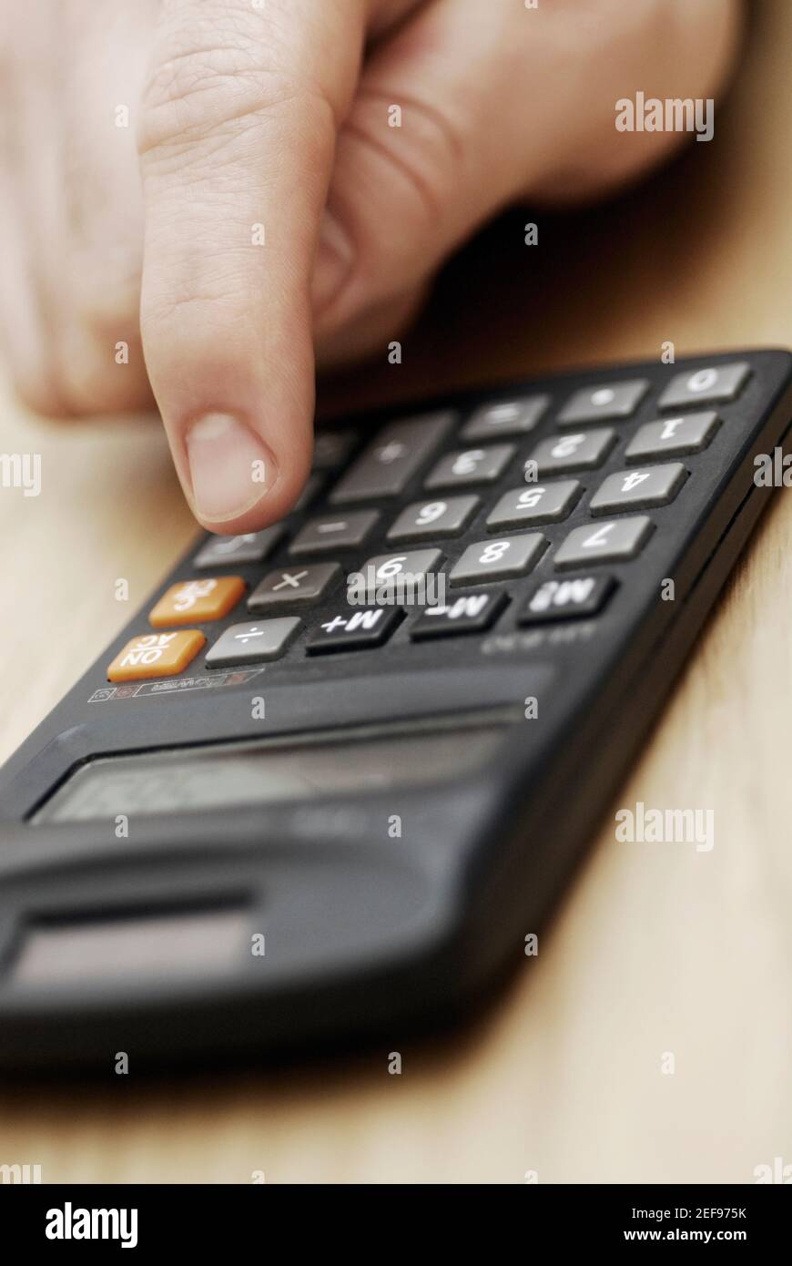 Finger calculator hi-res stock photography and images - Alamy