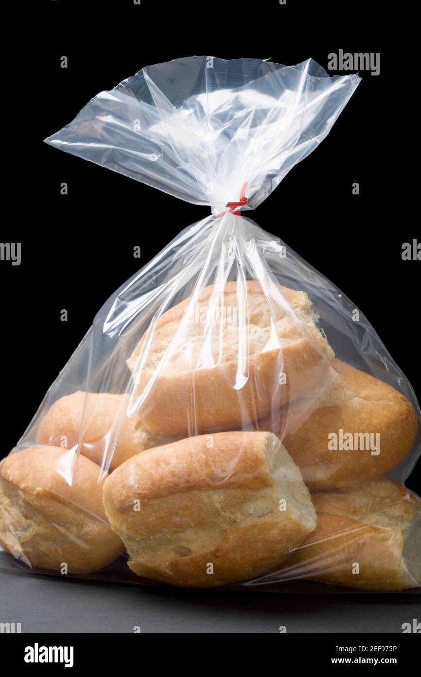 Buns in plastic bread hi-res stock photography and images - Alamy