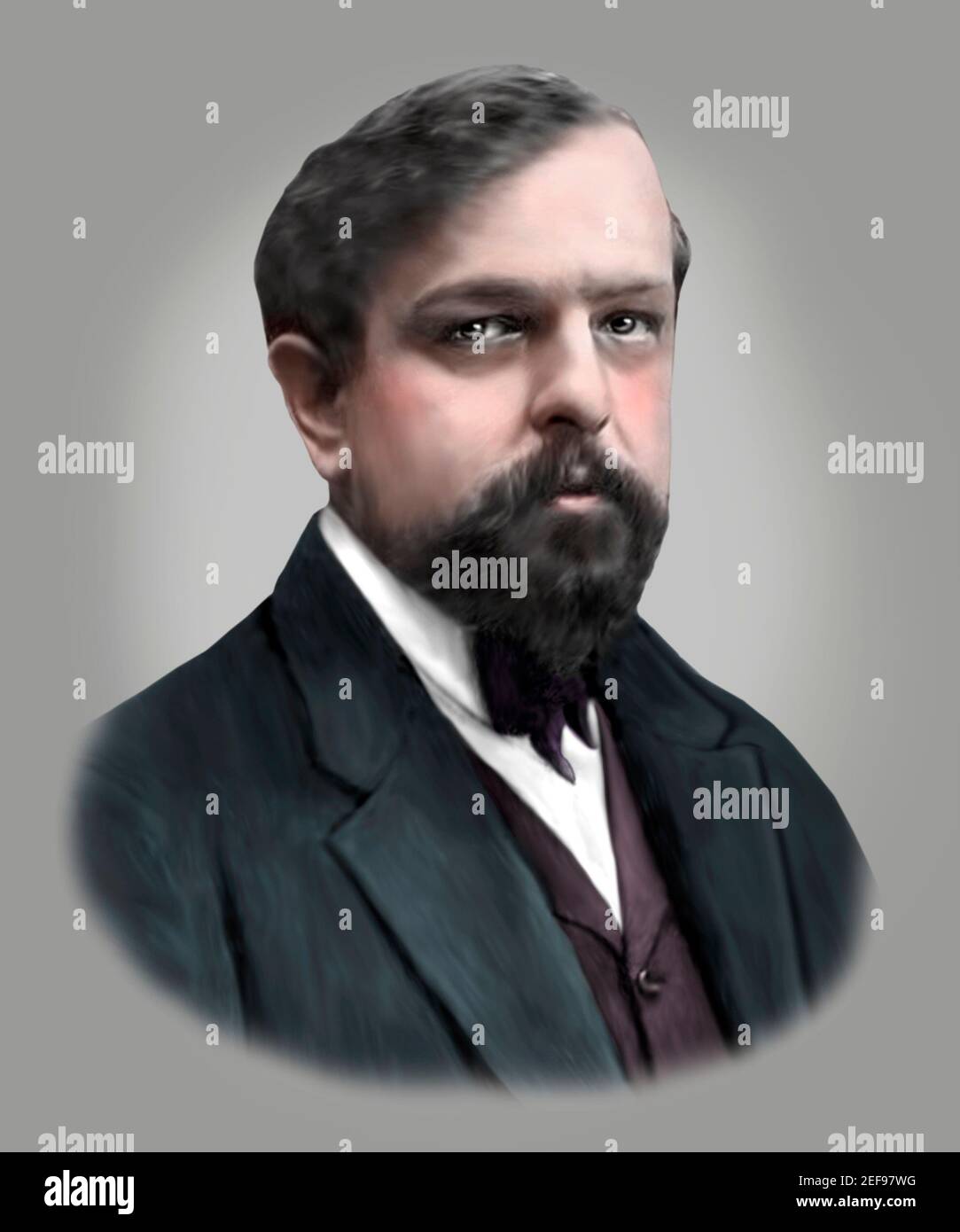 Claude Debussy 1862-1918 French Composer Stock Photo - Alamy