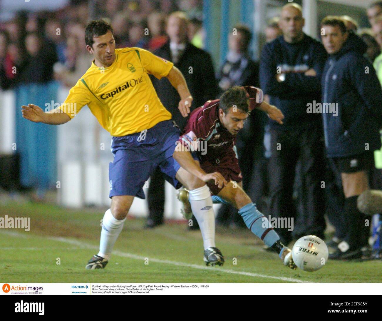 Weymouth v nottingham forest hi-res stock photography and images - Alamy