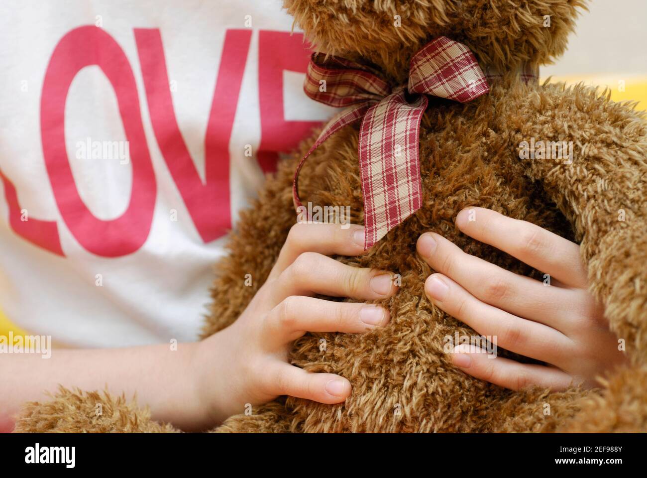 Bear with bow hi-res stock photography and images - Alamy