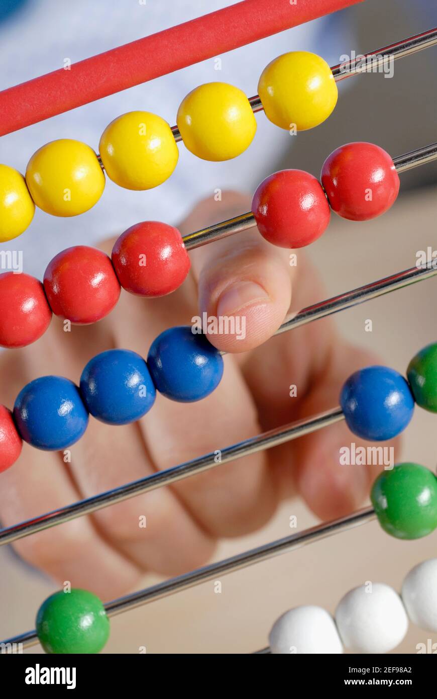 Male hand using abacus calculate hi-res stock photography and images ...