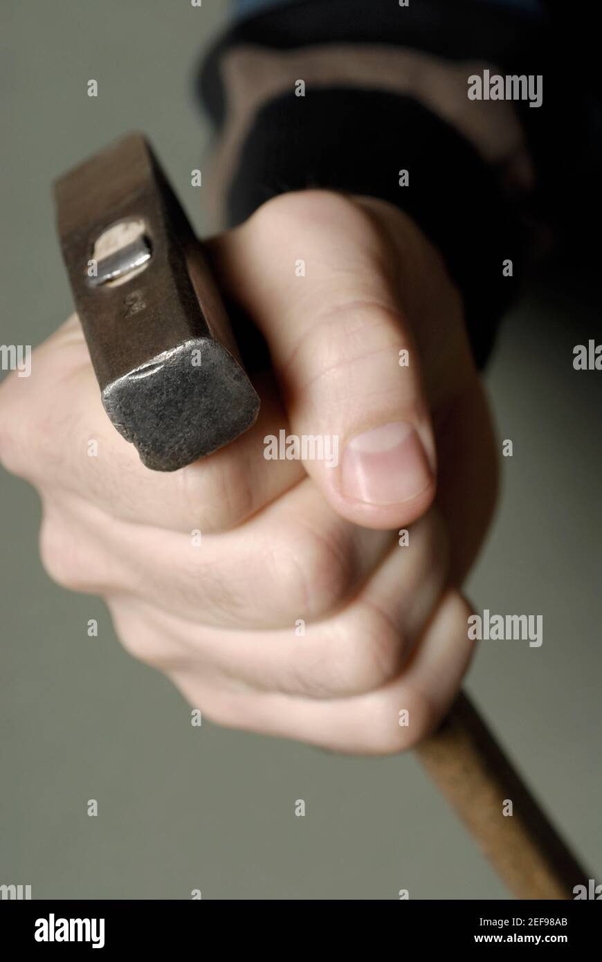 Hammer finger hi-res stock photography and images - Alamy
