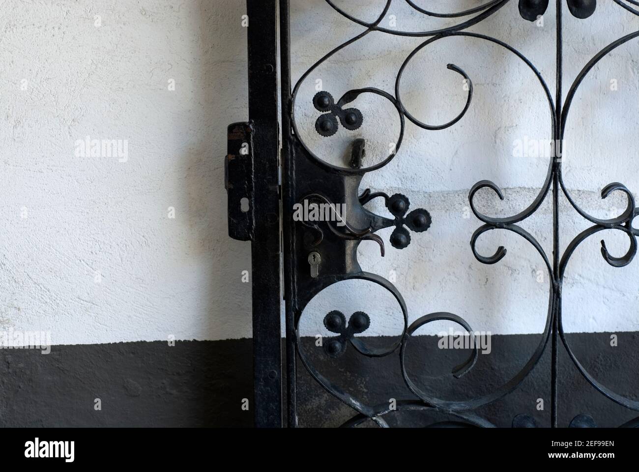 Close-up of a gate Stock Photo - Alamy