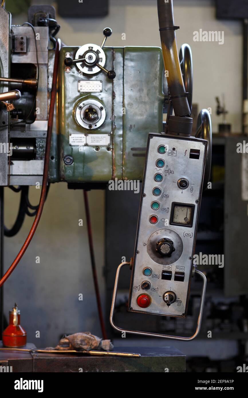 steel control panel Stock Photo - Alamy