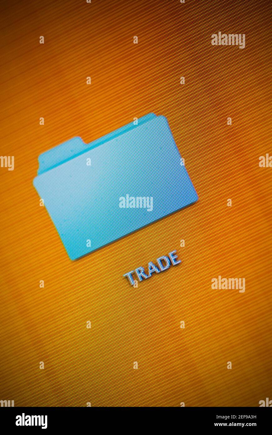 Close up of a visual screen Stock Photo - Alamy