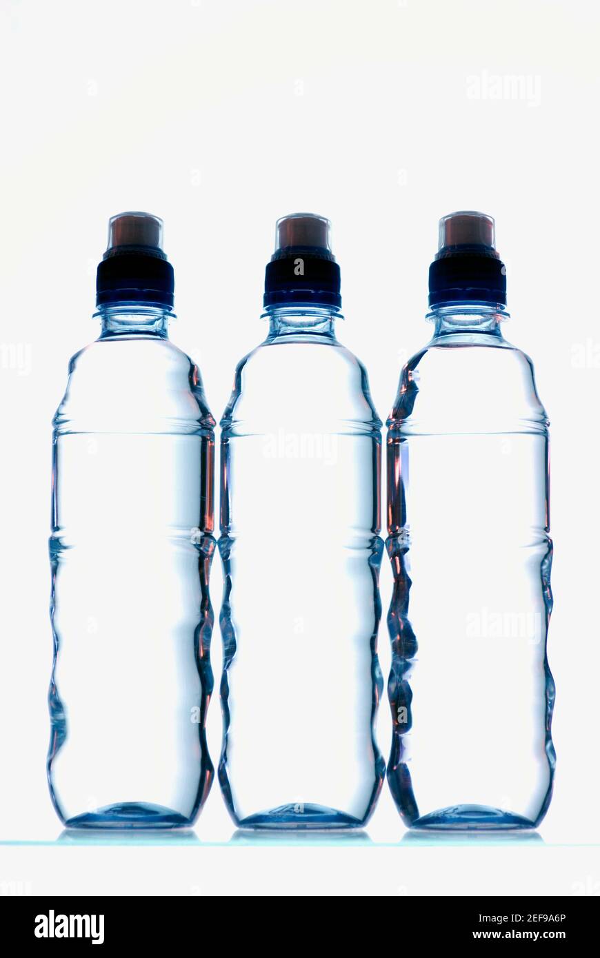 Three water bottle close hi-res stock photography and images - Alamy