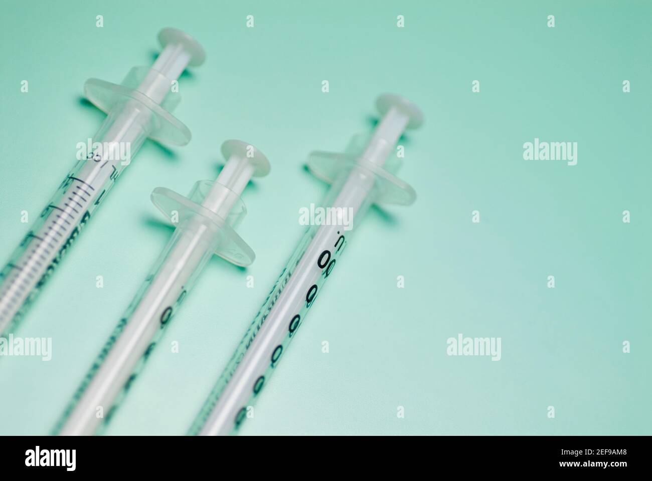 Three syringes hi-res stock photography and images - Alamy