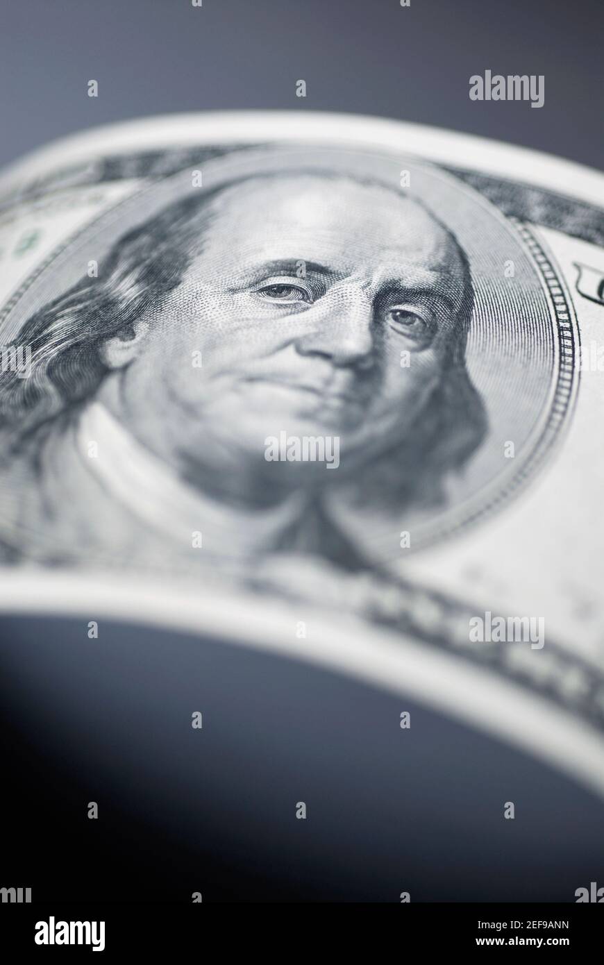 100 dollar bill benjamin franklin hi-res stock photography and images ...