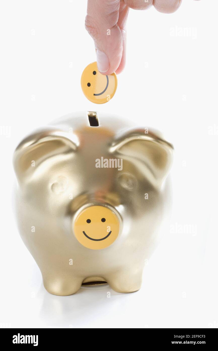 Putting a smiley face hi-res stock photography and images - Alamy