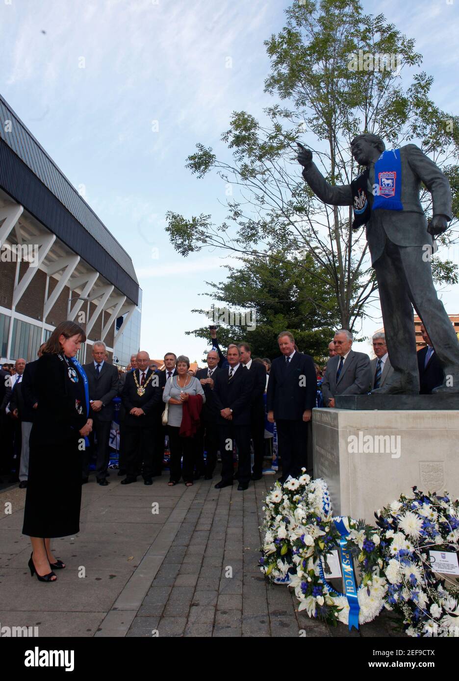 Sir Bobby Robson Tribute High Resolution Stock Photography and Images ...