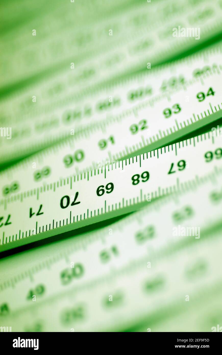 Close up green measuring hi-res stock photography and images - Alamy