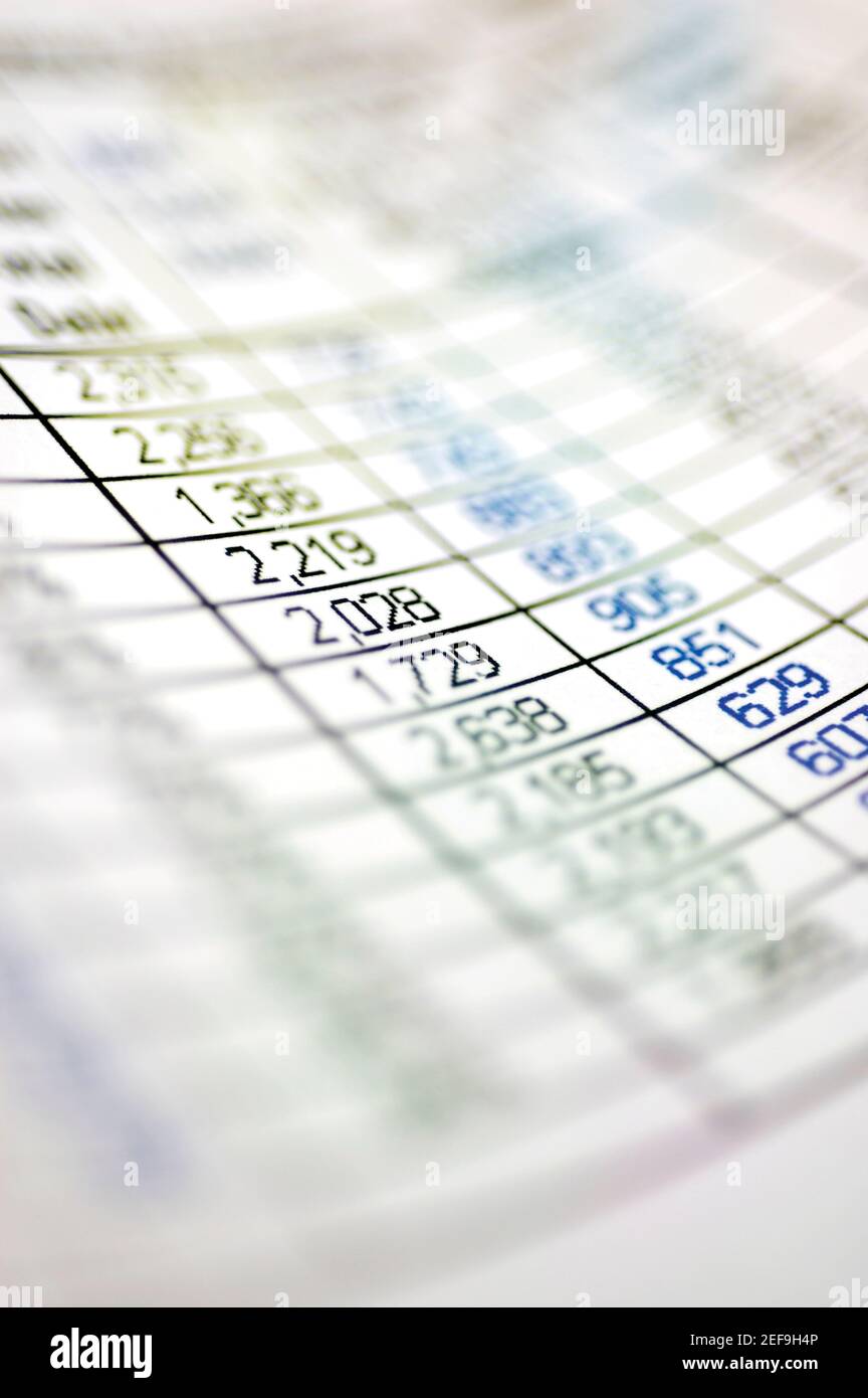 Financial figures hi-res stock photography and images - Alamy