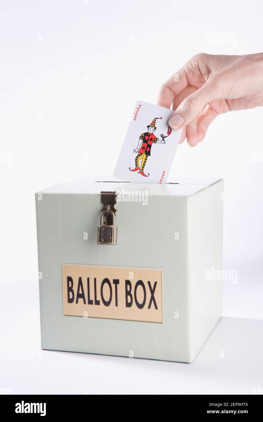 Ballot card hi-res stock photography and images - Alamy