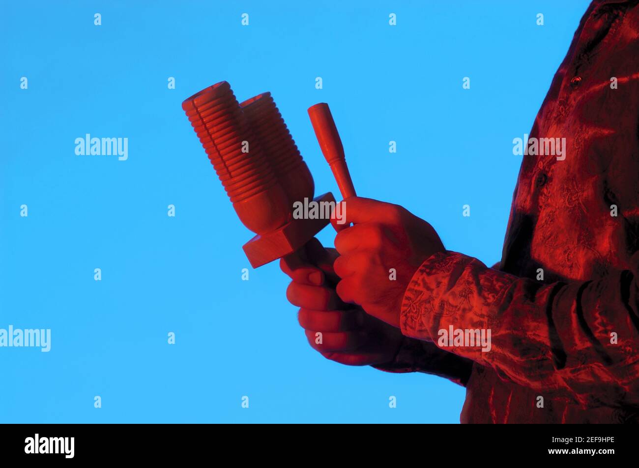 Man playing maracas hi-res stock photography and images - Alamy