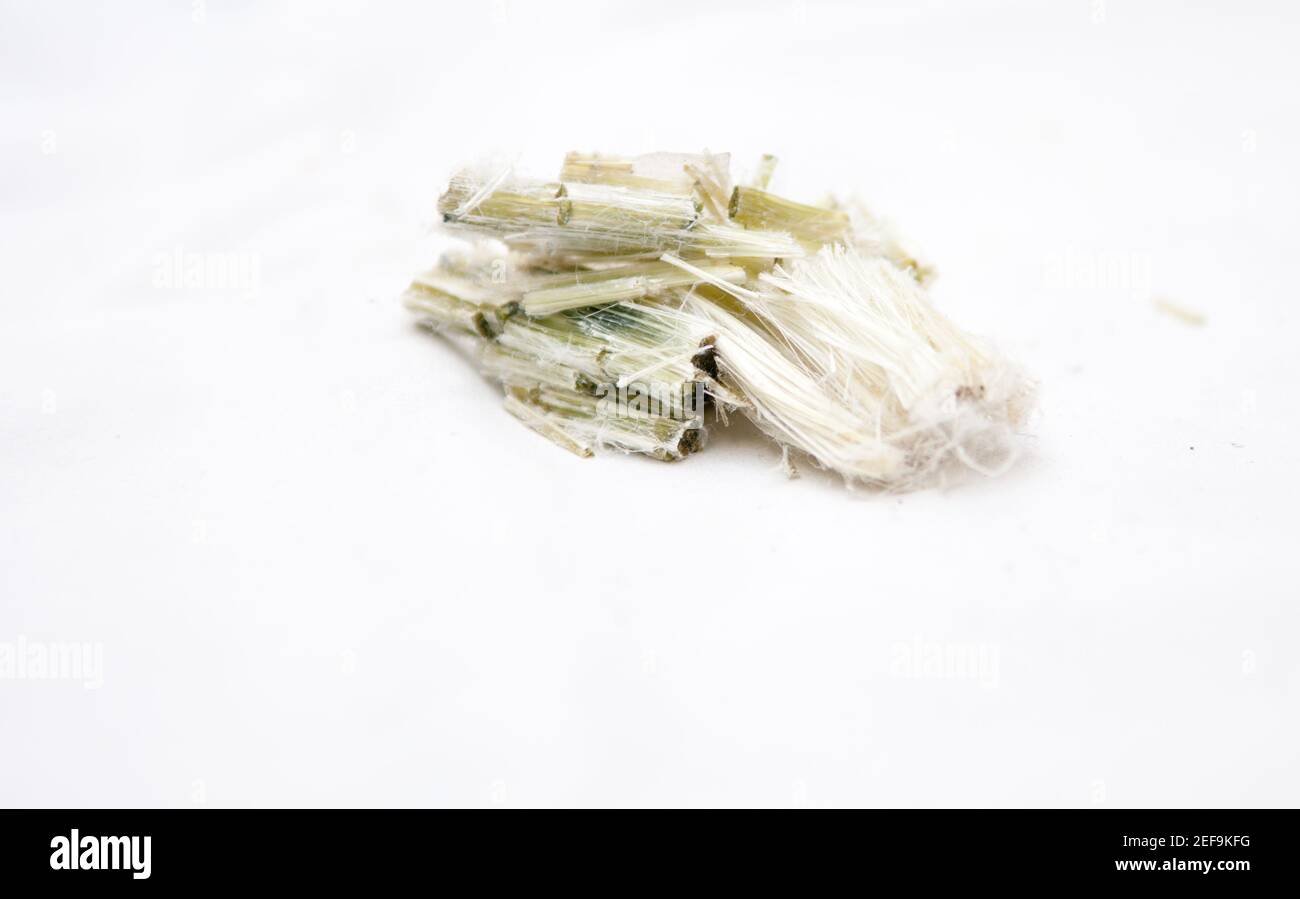 asbestos fibers samples Stock Photo - Alamy