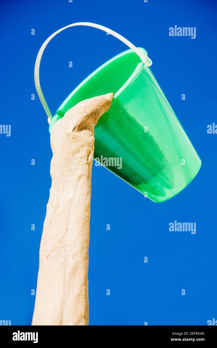 Green sand bucket hi-res stock photography and images - Alamy