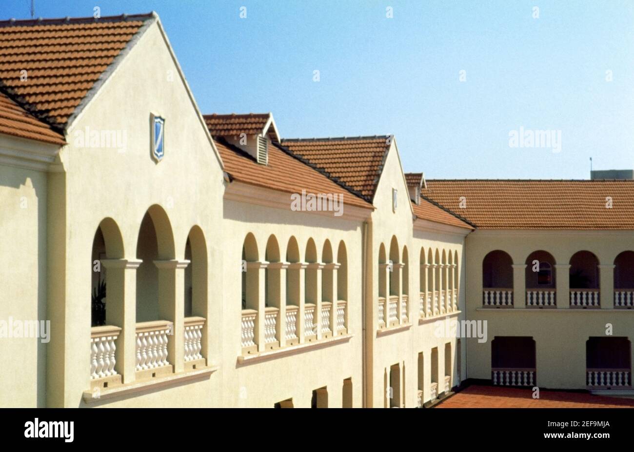 Courtyard in a building Stock Photo - Alamy
