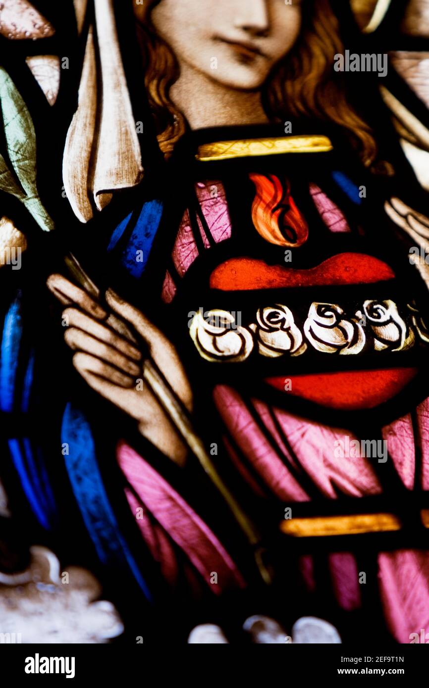 Close-up of Virgin Mary giving blessing Stock Photo - Alamy