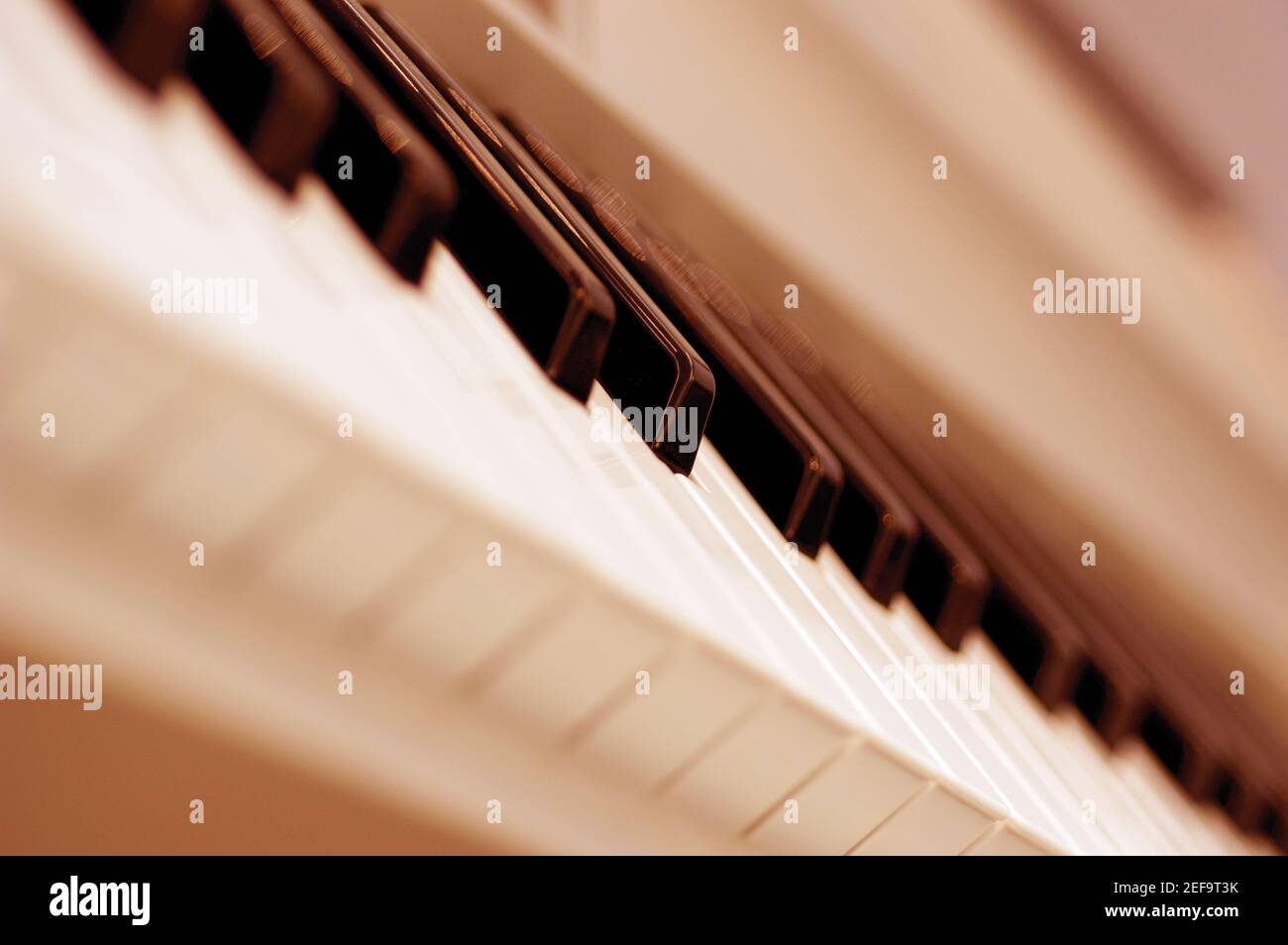Piano keyboard, close-up Stock Photo - Alamy