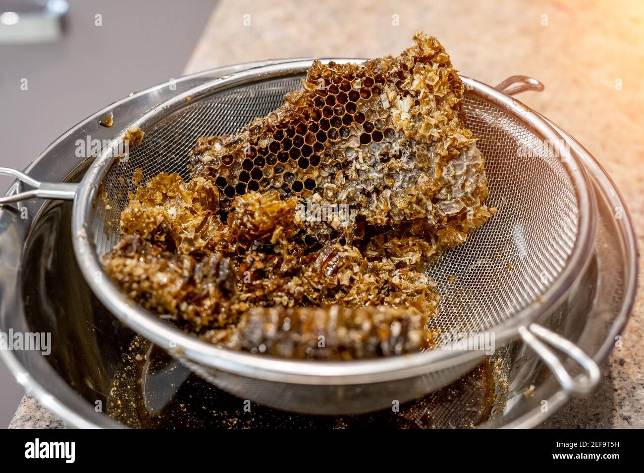 Sieve cell hi-res stock photography and images - Alamy