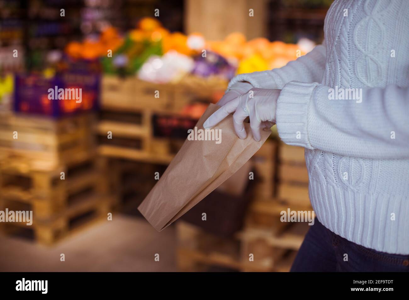 Being aware of the virus and eco protection Stock Photo - Alamy