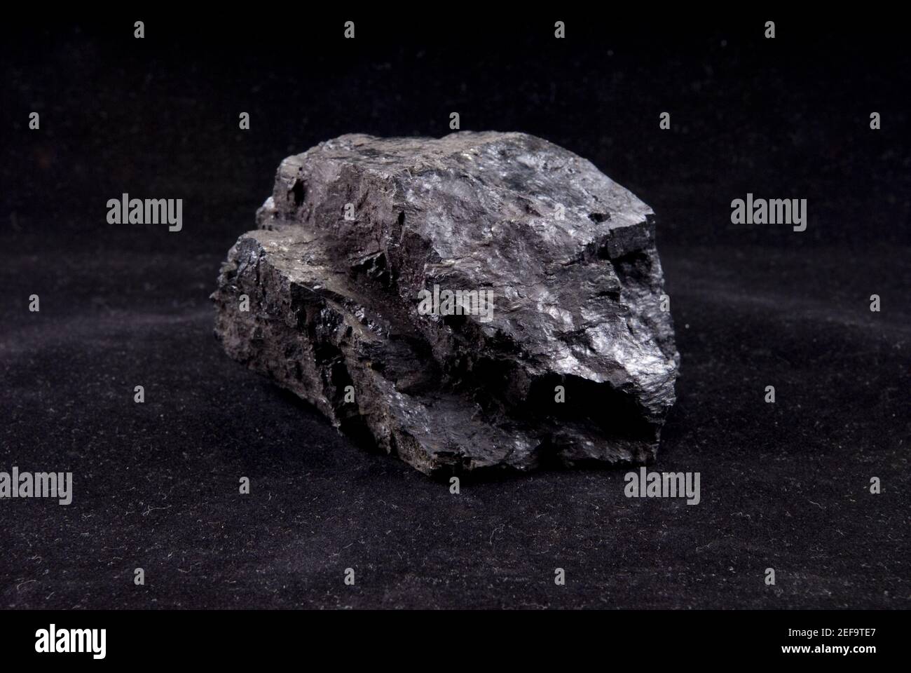 anthracite coal sample Stock Photo - Alamy