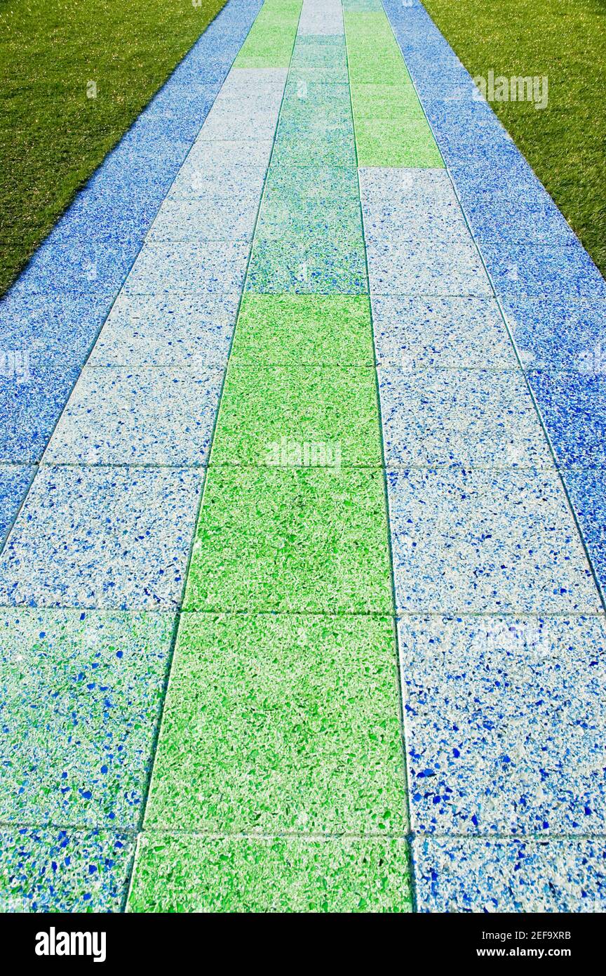High angle view of a walkway Stock Photo - Alamy