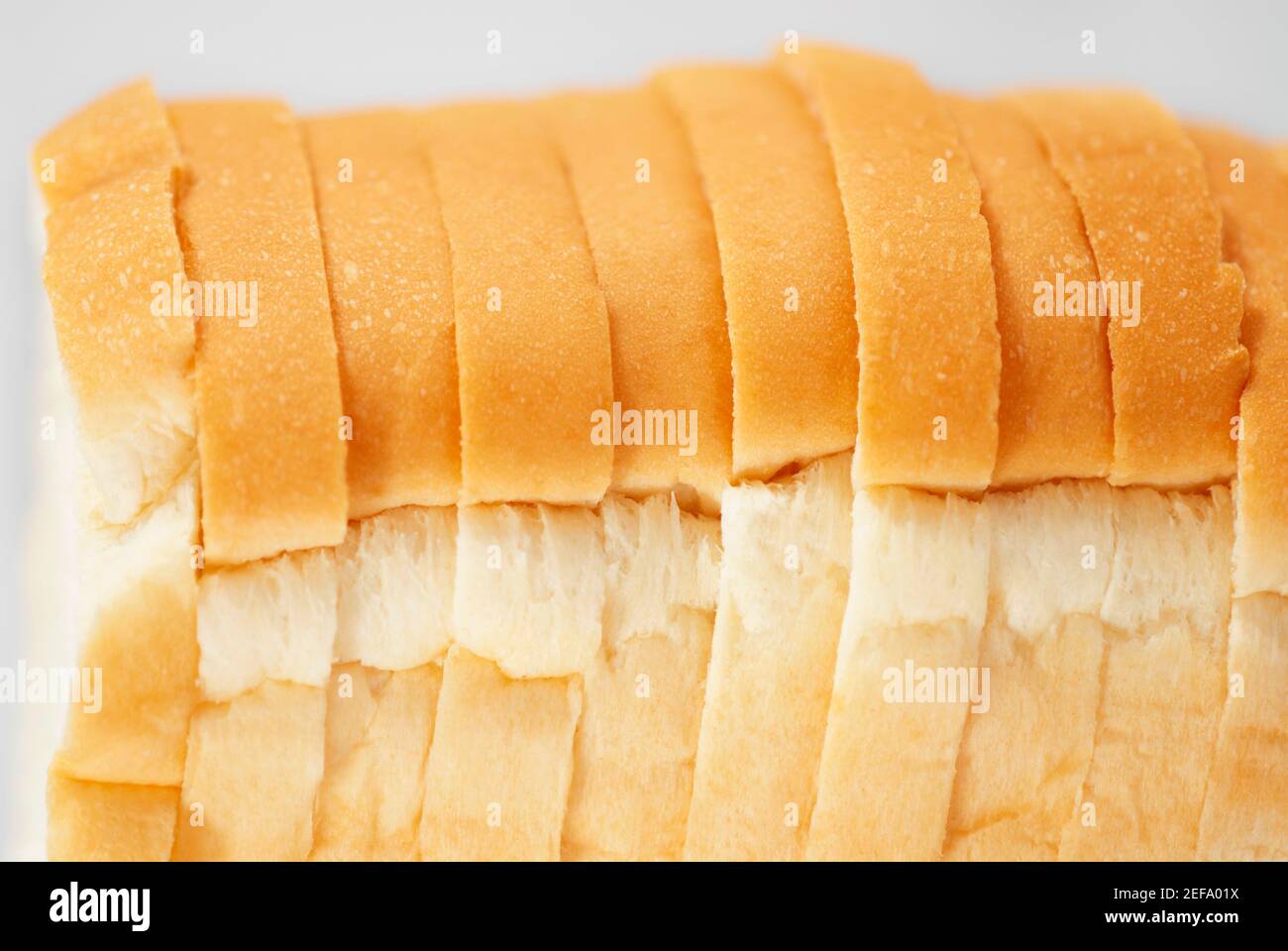 Close-up of sliced bread Stock Photo - Alamy
