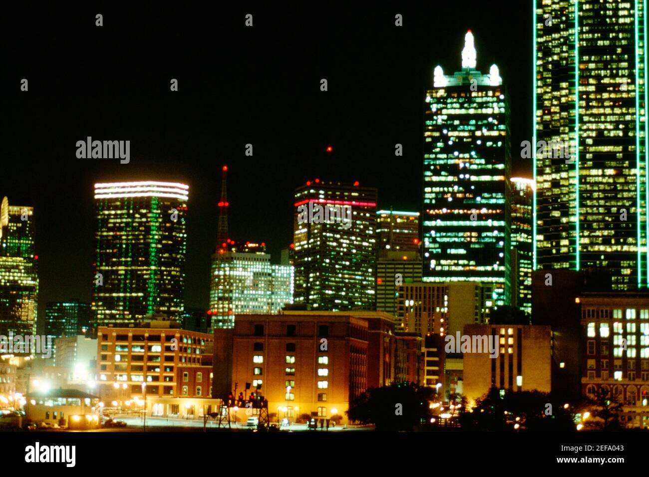 Dallas skyline photography hi-res stock photography and images - Alamy