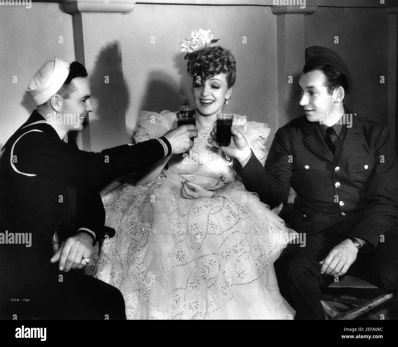 A Toast and Kiss from MARLENE DIETRICH to WILLARD EGGERT and ROBERT ...