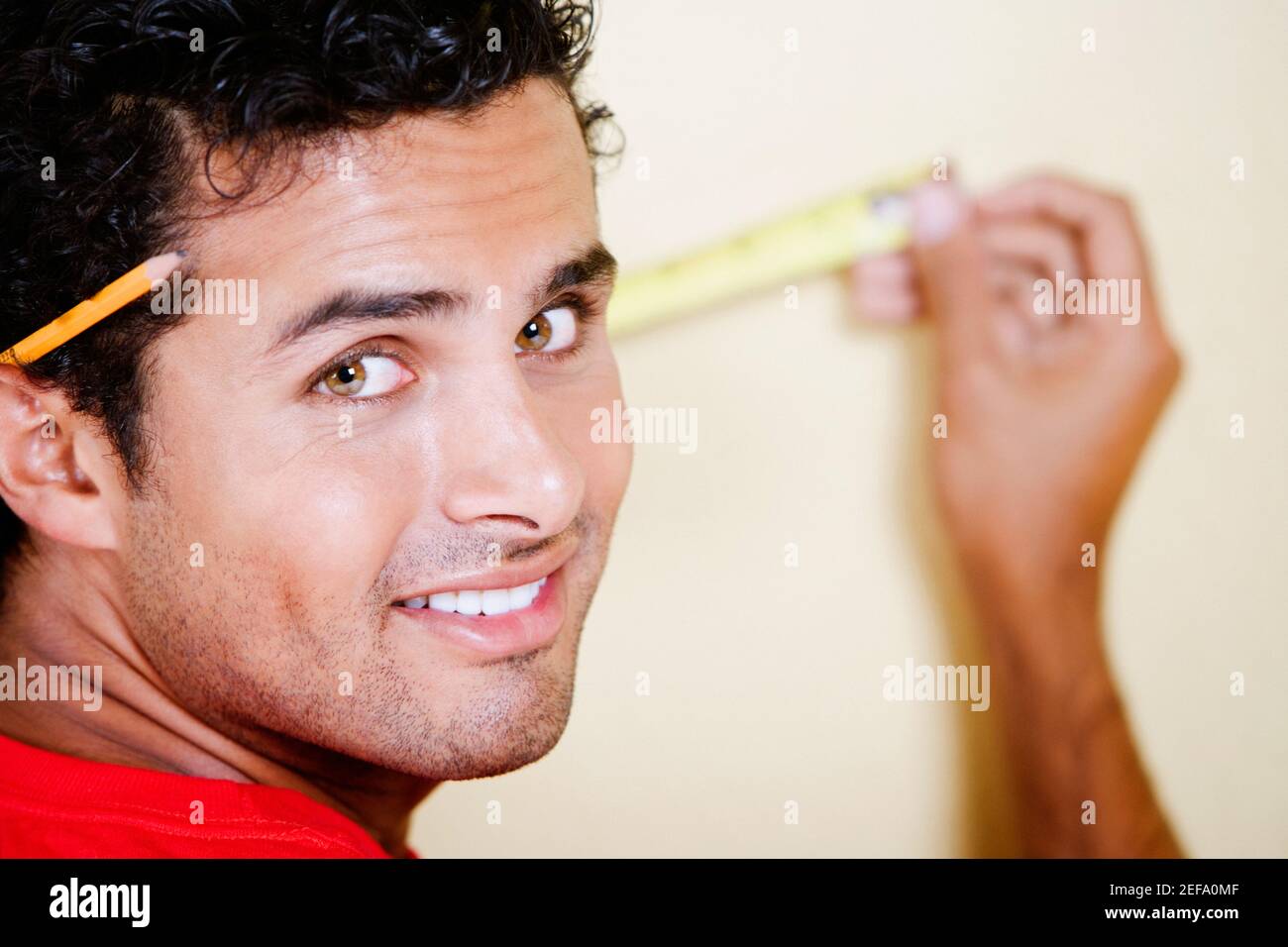 Facial measuring hi-res stock photography and images - Alamy
